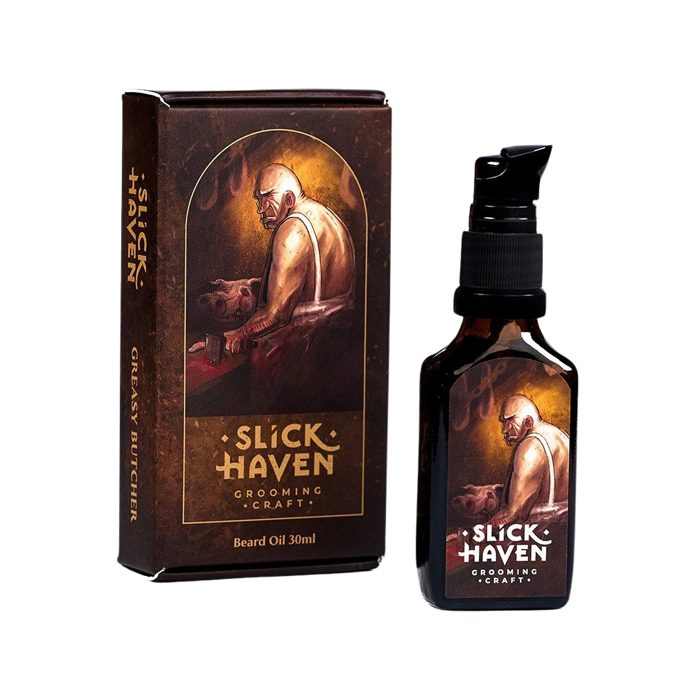 Slickhaven - Bartöl Greasy Butcher 30ml – Dick Johnson